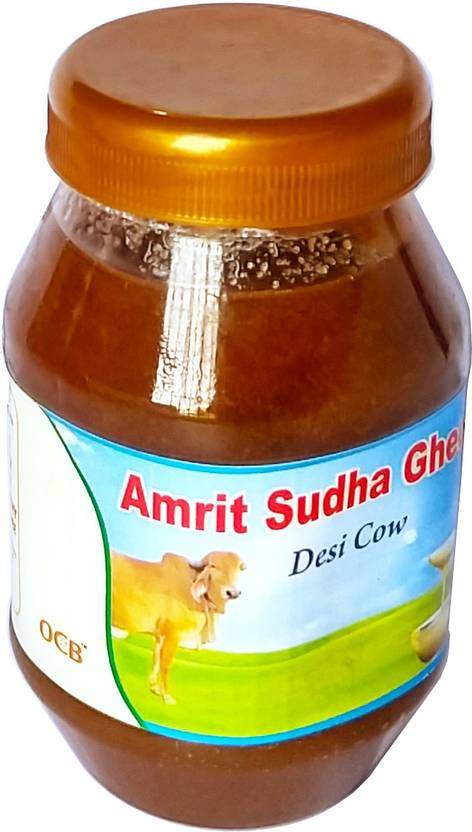 OCB Amrit Sudha Ghee Traditional Method No Added Preservatives Ghee 250 ...