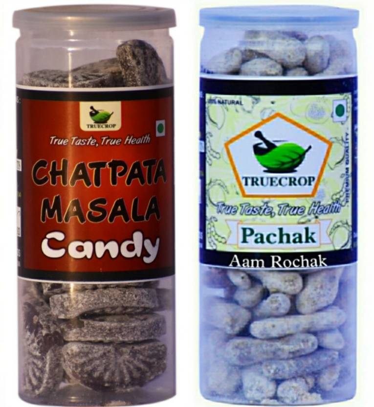 Truzana (Truecrop) Aam Rochak Mukhwas & Black Pepper Candy Combo Pack ...