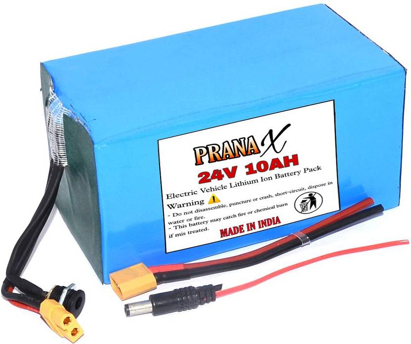 Pranax Rechargeable 24V 10AH Lithium Ion Battery Pack For Electric ...