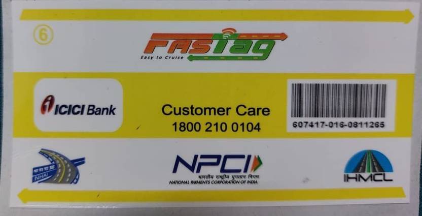 NHAI Fastag for Car Price in India - Buy NHAI Fastag for Car online at ...
