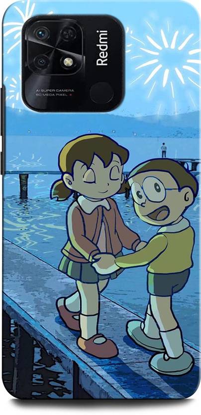 ORBIQE Back Cover for REDMI 10 Power DORAEMON, NOBITA, CARTOON, FUNNY ...