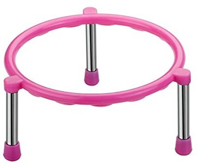 Fitprism Stainless Steel Single Ring Matka Stand Matka Kitchen Rack ...