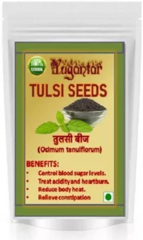 YUGANTAR EDIBLE BEEJ TULSI - BASIL SEEDS - TULSI SEEDS - TUKHME REHAN ...