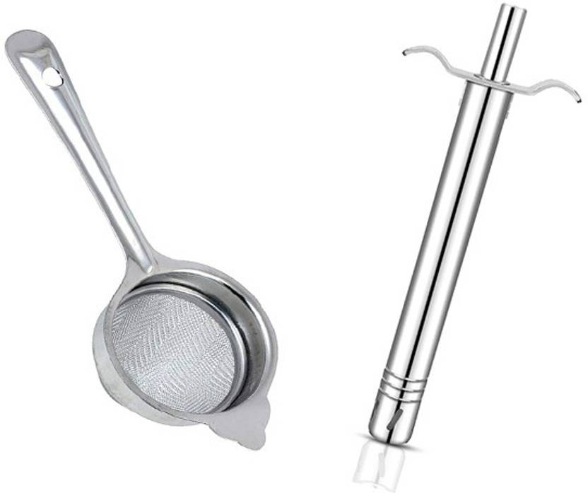 Red Champion Stainless Steel Multi Purpose Tea Strainer Chai Channi ...