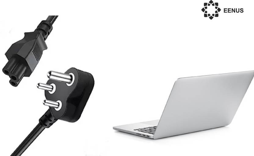 EENUS 3Pin Laptop Charging Power Supply Cable Adapter Cord 1.5 m Power ...