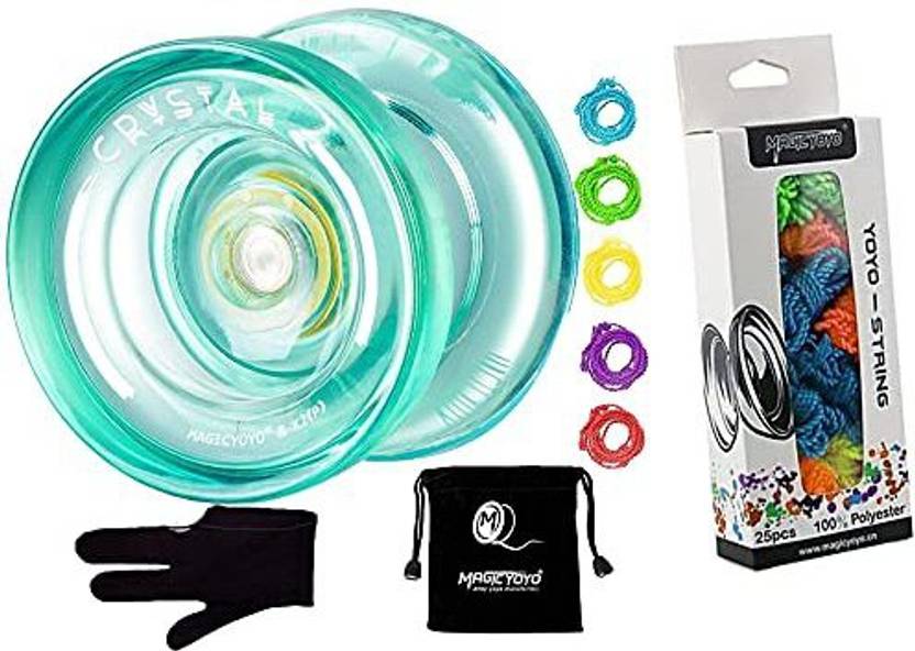 MAGICYOYO Responsive YoYo K2-Plus Crystal Green with Yoyo Sack ...
