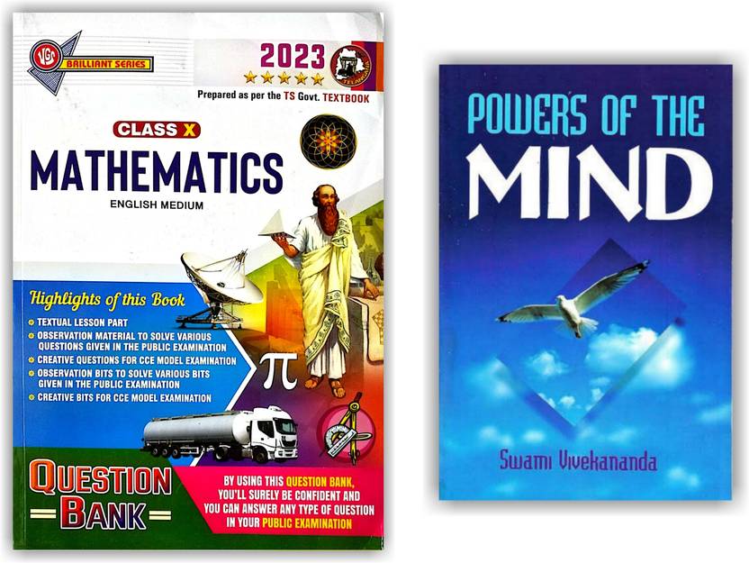 Class 10th (X Class) Mathematics Question Bank For Telangana SSC Board ...