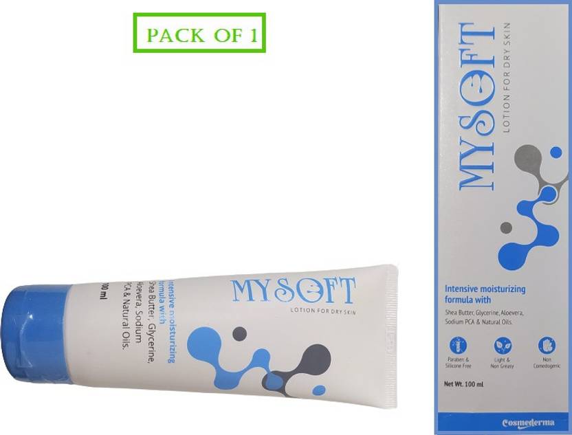 MYSOFT moisturizing Lotion &Natural Oil {Pack Of 1*100ML} - Price in India, Buy MYSOFT ...