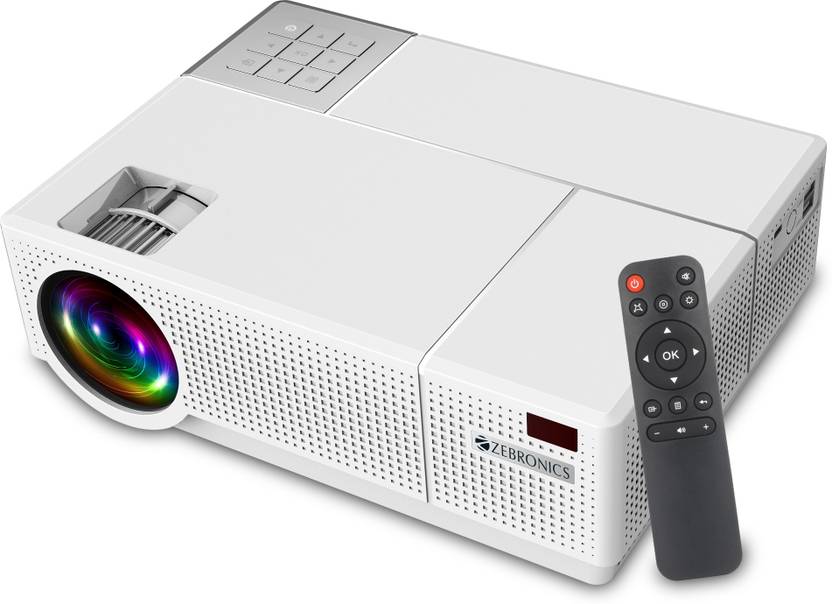 ZEBRONICS ZEB-LP4000FHD (4000 lm / Remote Controller) Portable with ...