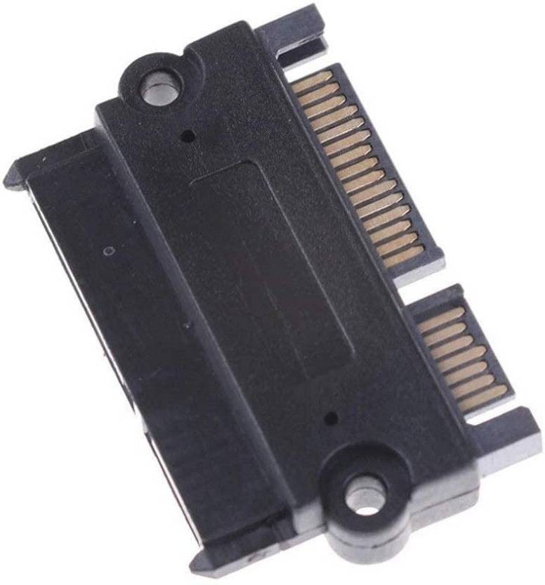 LipiWorld SAS to SATA Hard Disk Adapter 22Pin 7+15 Pin Male Plug to ...