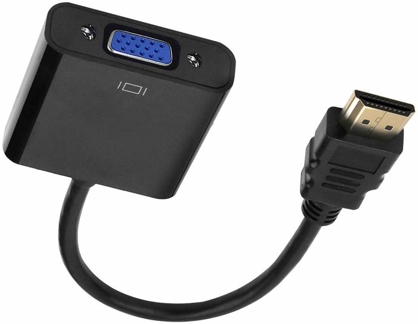 TERABYTE TV-out Cable HDMI to VGA Adapter HDMI Male (Input) to VGA ...