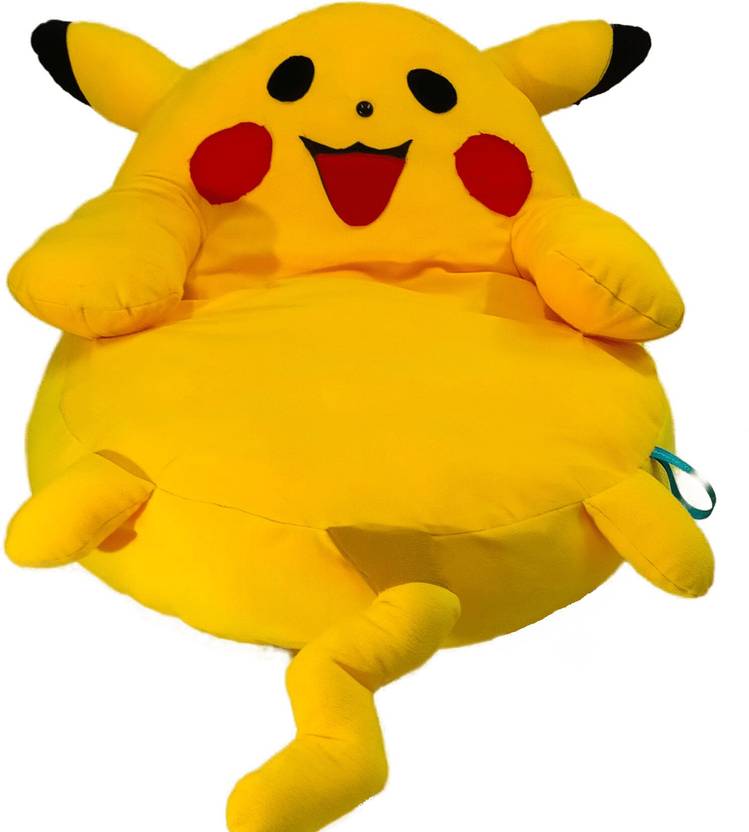 FTF Pikachu Sofa For babies and Kids - 60Cms - 48 cm - Pikachu Sofa For ...
