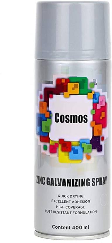 Cosmos Zinc Galvanizing Spray Paint 400 ml Price in India - Buy Cosmos ...