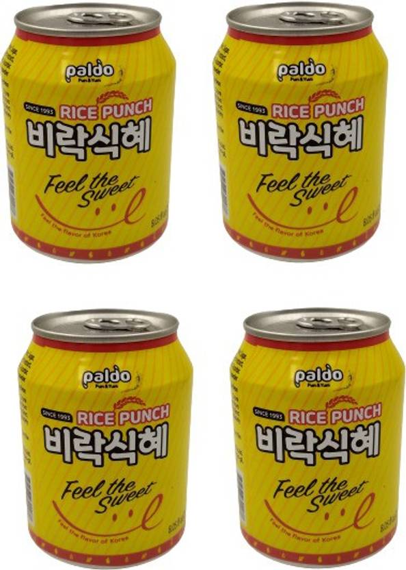 Paldo Rice Punch Feel the Sweet and Fun&Yum 238ml (Pack of 4)|(Imported) Price in India - Buy ...