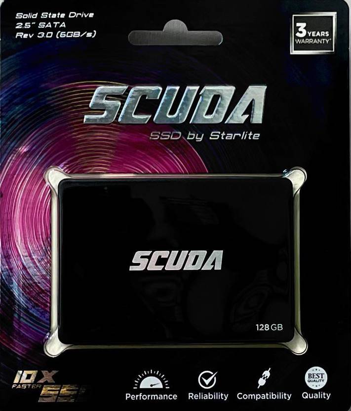 Starlite SSD SATA 128 GB Desktop, Laptop Internal Solid State Drive ...