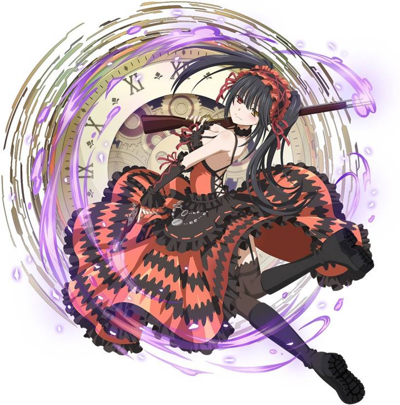 Tokisaki Kurumi Matte Finish Poster Paper Print - Animation & Cartoons ...