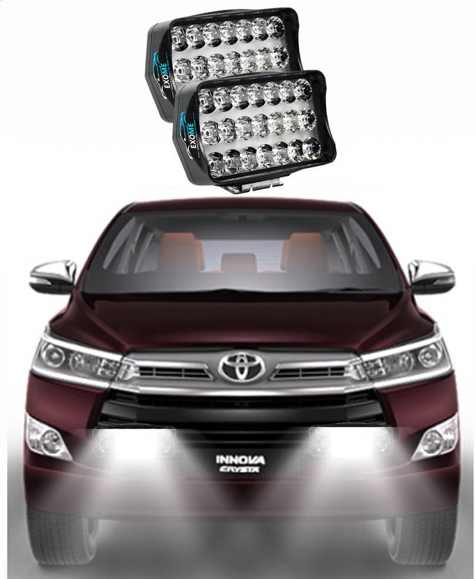 BLUERIDE 21 LED Fog Light High Power Fog Lamp for Toyota Innova Crysta ...