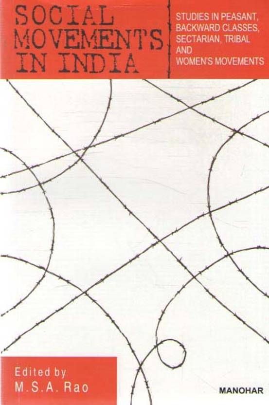 Social Movements In India Studies In Peasant Backward Classes ...