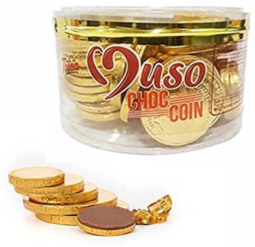 Tosca Muso Choc Coin – Gold Chocolate Coins | Chocolate Coins Gift Pack ...
