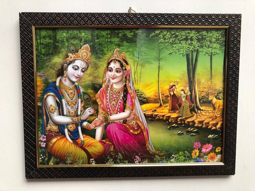 ZUMAR shri ram ji seeta ji Religious Frame Price in India - Buy ZUMAR ...