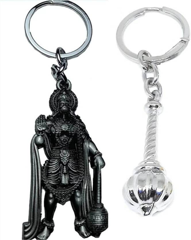 BRUIE FASHION Lord Ram Bhagat Shree Hanuman Ji with Gada (Grey Colour ...