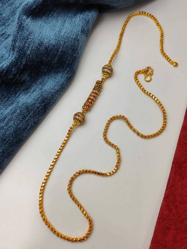 Pushp Creation Ethnic Mopu Chain/Maangalyam/Murukku Chain for Women ...