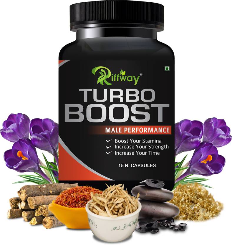 Riffway Turbo Boost Herbal Tablets For Long Timing Bigger Harder Male Orgasm Price in India ...