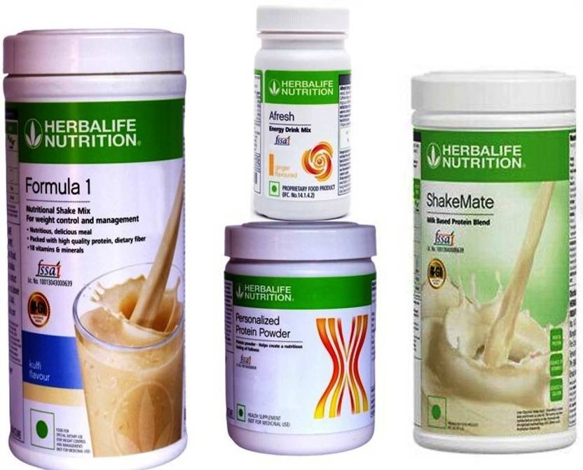 HERBALIFE Kulfi, Shakemate, protein 200gm, lemon Protein Shake Price in ...