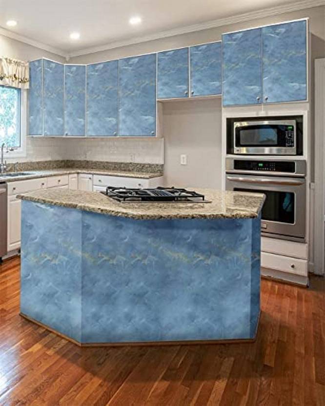 JENY Granite Look Wallpaper PeelStick Removable Sticker for Kitchen ...