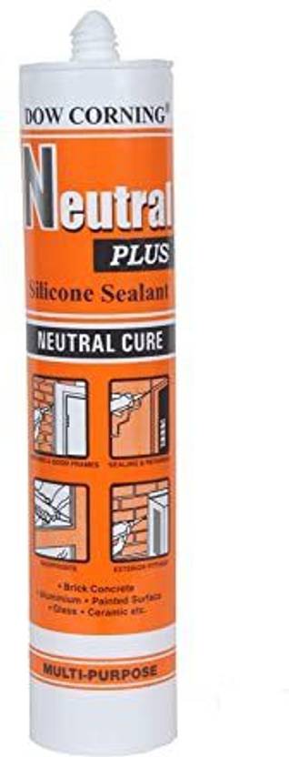 Natural Plus Dowsil Silicone Sealant - Neutral Cure Multipurpose Silicone - (White) Aquarium ...