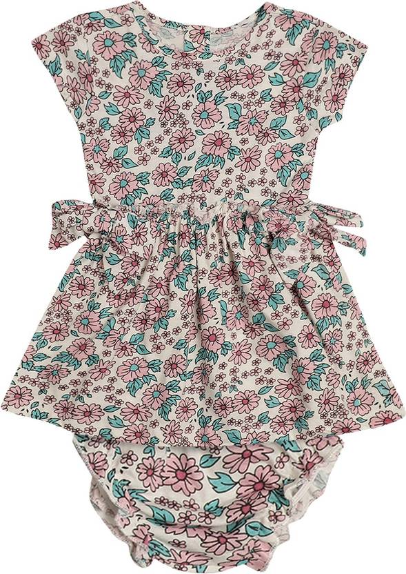 Mi Arcus Indi Baby Girls Above Knee Casual Dress Price in India - Buy ...