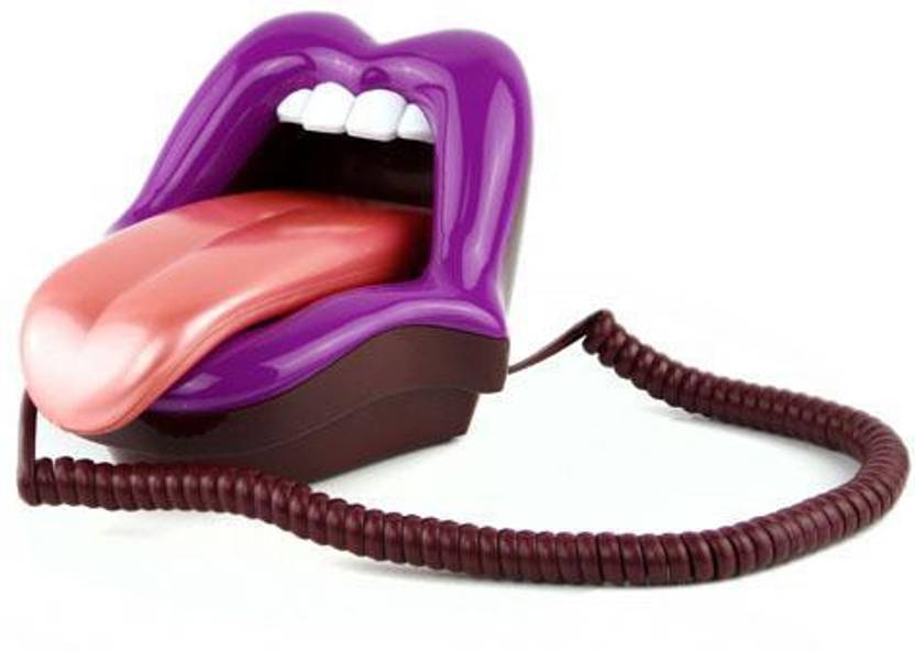 Tootpado Mouth Tongue Shape Corded phones Landline Corded Landline ...