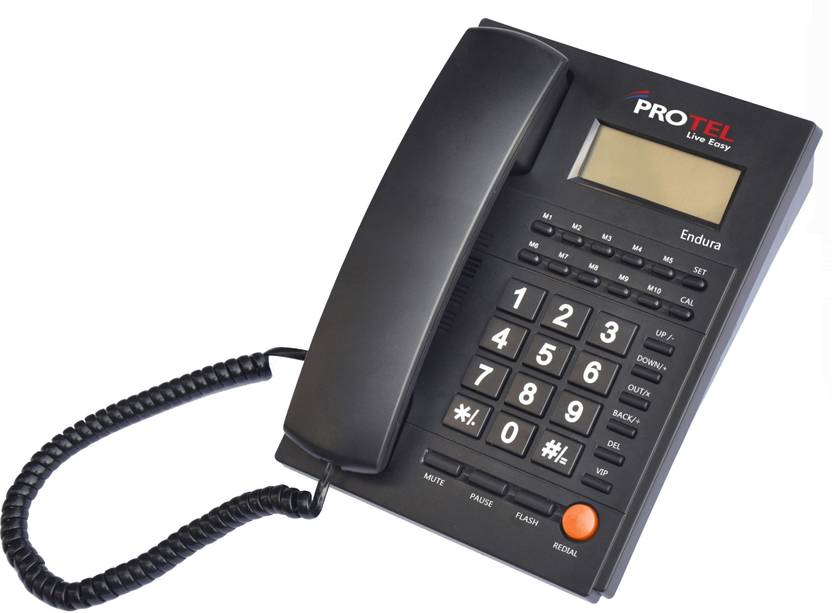Protel Endura CLI Basic Corded Landline Phone Price in India - Buy ...