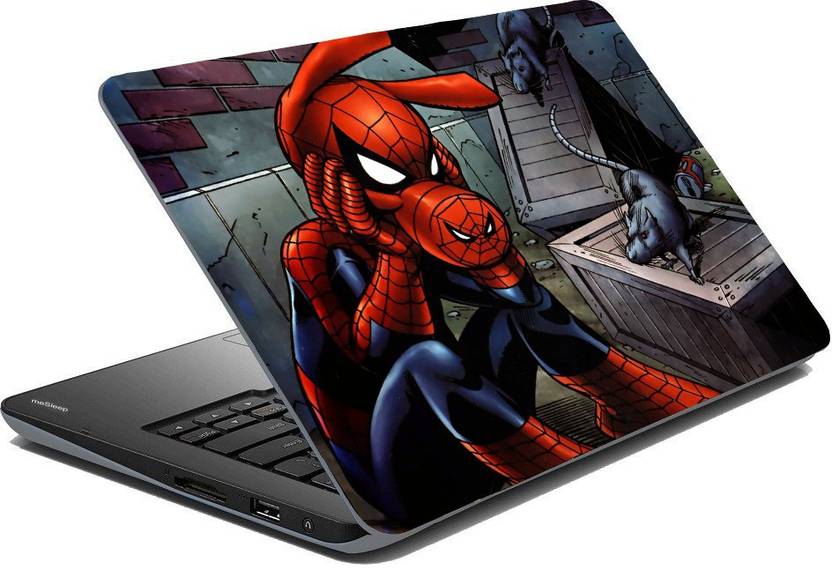 Posterhunt SVPNCA2215 spiderman Laptop Skin Vinyl Laptop Decal 14.1 ...