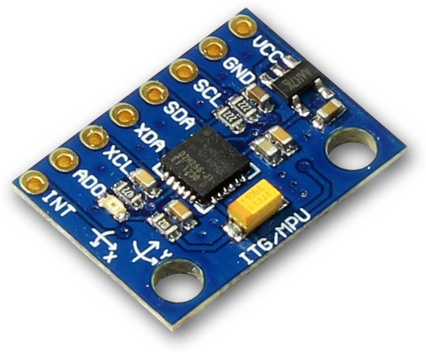 Robokits Triple Axis Accelerometer And Gyro Mpu 6050 Breakout Price In India Buy Robokits Triple