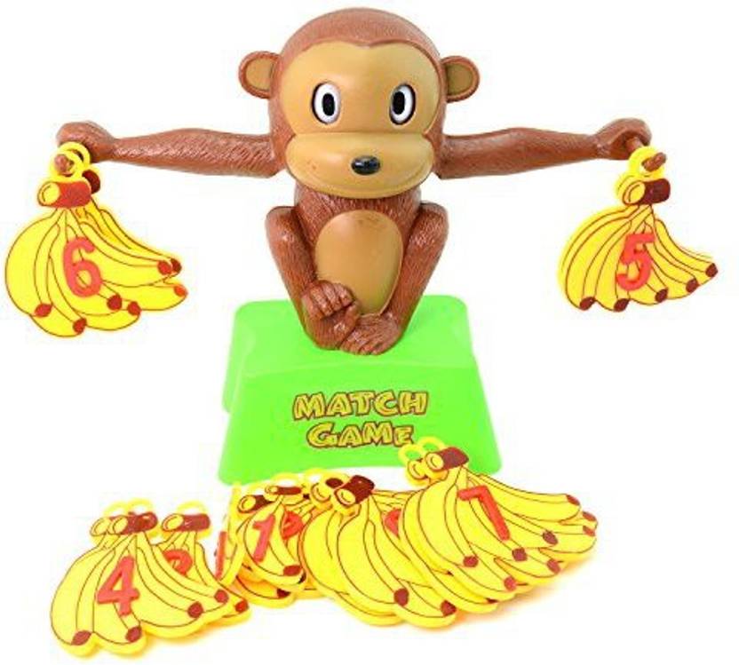 iNewcow Monkey Match Math Balancing Scale Number Balance Game Children ...