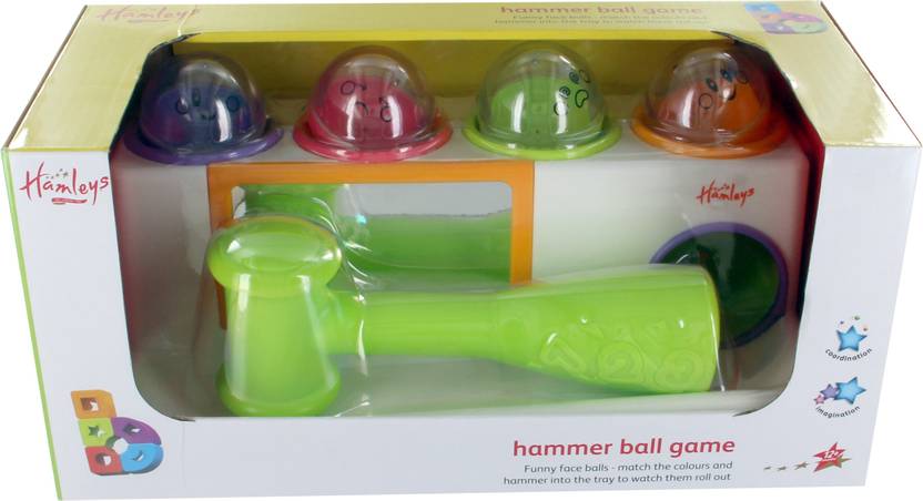Hamleys Hammer-A-Ball Set Party & Fun Games Board Game - Hammer-A-Ball ...