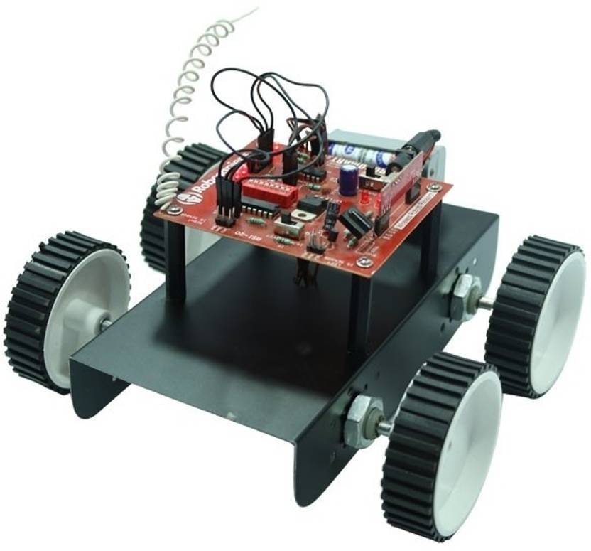 Robomart Rf Based 4 Wheeled Wireless Robot Kit V 1.0 Price in India ...