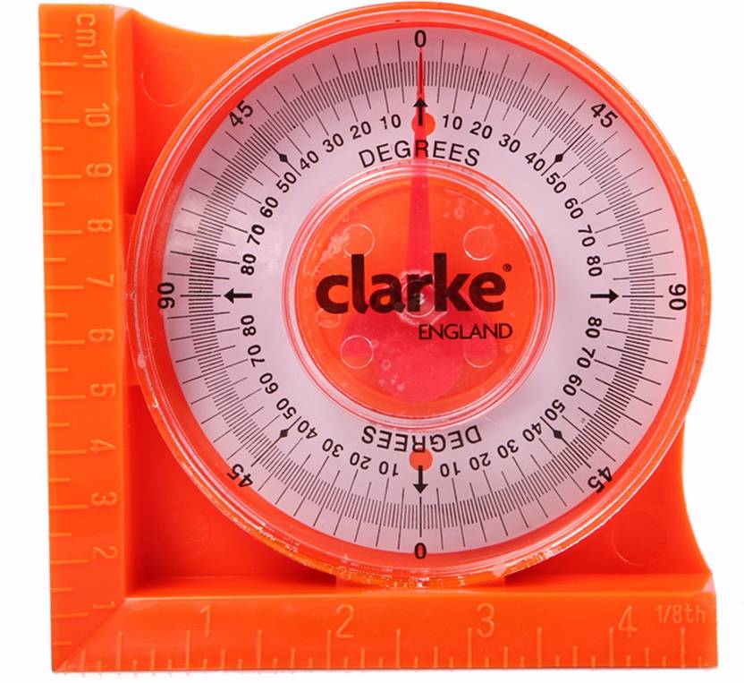 Clarke CLK-AFM Clarke 4-1/8" Angle Finder with Magnetic Base Heavy Duty ...