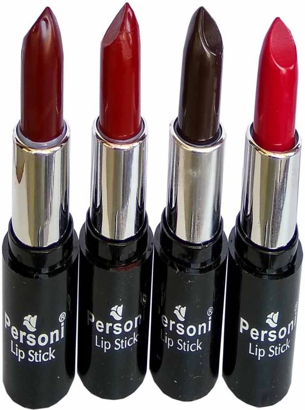 PERSONI Beauty Makeup Long Lasting Lipstick Pack of 4 - Price in India ...
