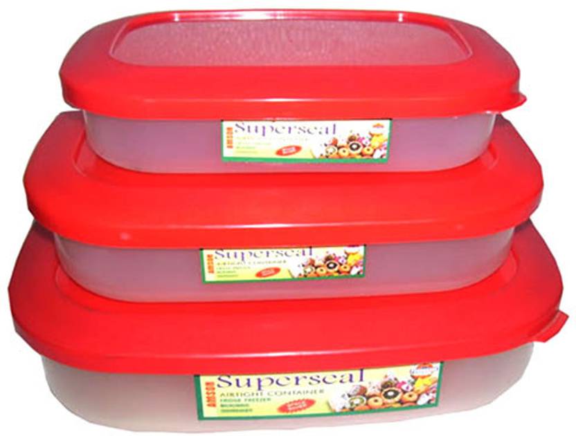 Flipkart.com | AMson Superseal 3 Containers Lunch Box
