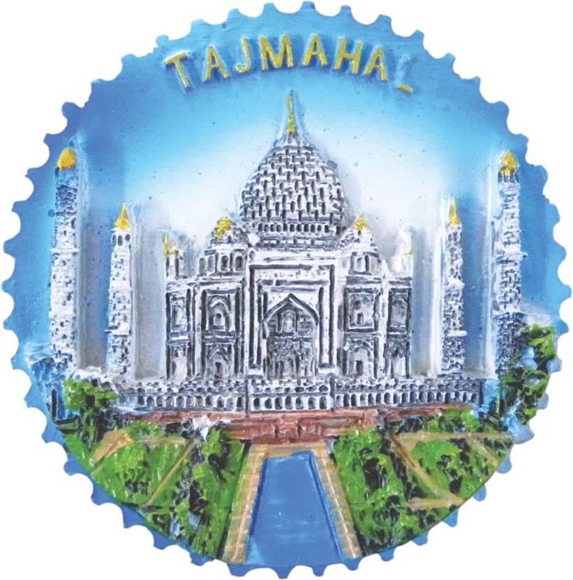 Lion Souvenirs Taj Mahal - Agra Fridge Magnet Pack of 1 Price in India ...
