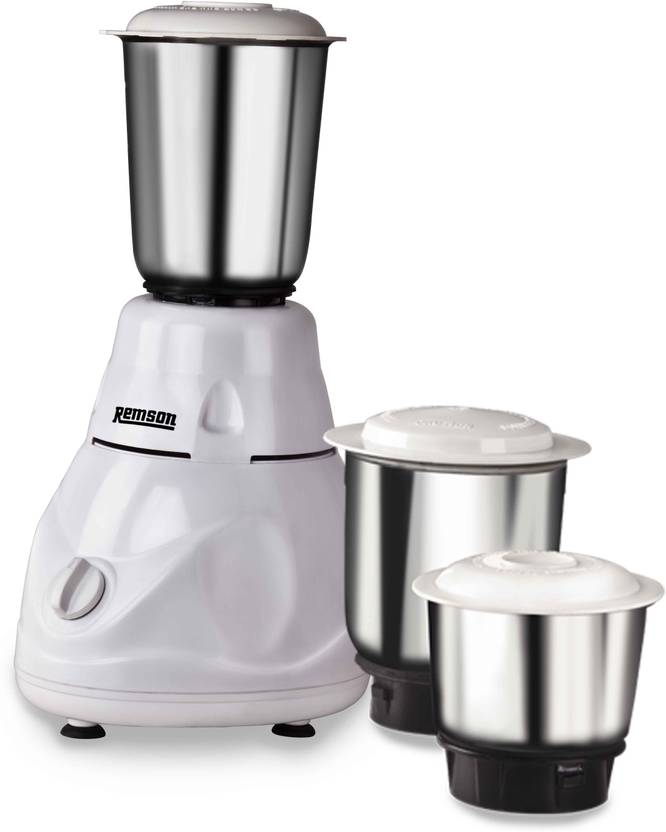 Remson Mixer Grinder Sturdy 450 W Mixer Grinder (2 Jars, White) Price ...
