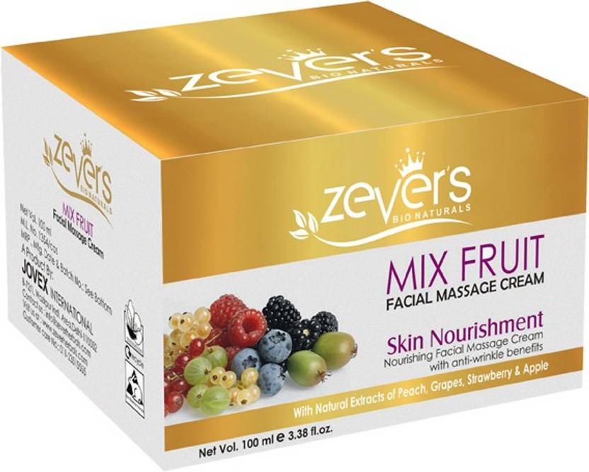 Zever Nourishing Facial Massage Cream (Mix Fruit) - Price in India, Buy ...