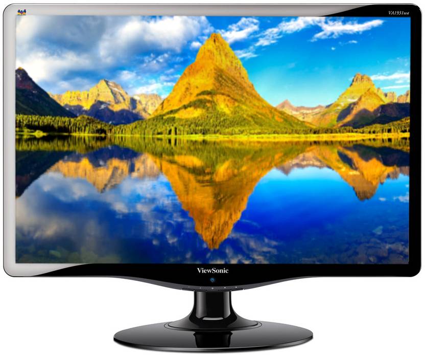 ViewSonic VA1931WA 18.5 inch LED Backlit LCD Monitor Price in India ...
