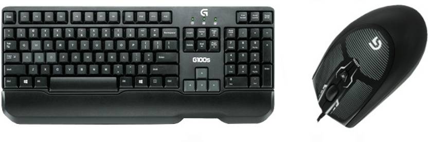 Logitech G100s Gaming Combo Wired Optical Gaming Mouse - Logitech ...