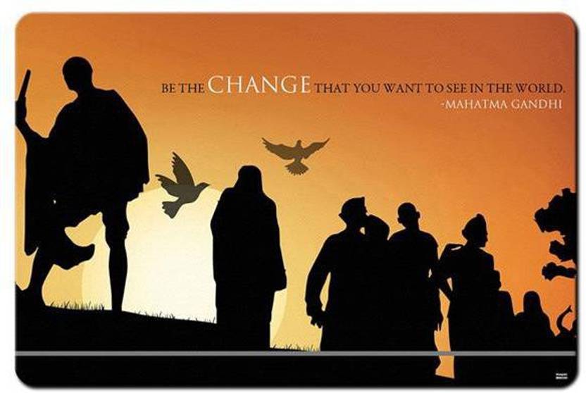 Bluegape Mahatma Gandhi Dandi March Mousepad - Bluegape : Flipkart.com