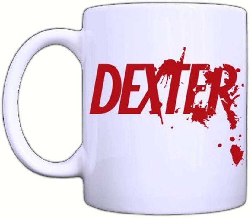 Muggies Magic Bloody Font DEXTER Custom 11 Oz Ceramic Coffee Mug Price ...
