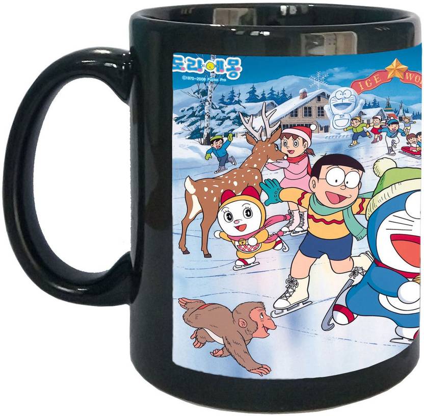 Arkist Doraemon Cartoon-6 Ceramic Coffee Mug Price in India - Buy ...