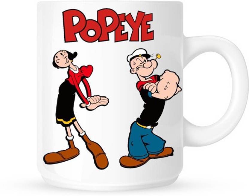 G&G Popeye Run Ceramic Coffee Mug Price in India - Buy G&G Popeye Run ...